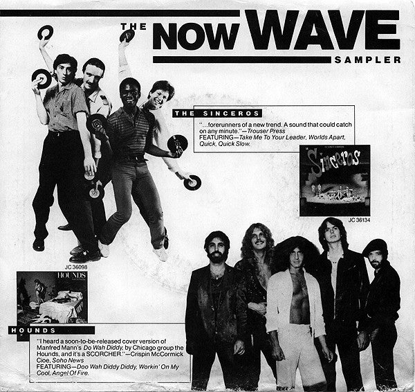 Various - The Now Wave Sampler (45) - Mad World Records